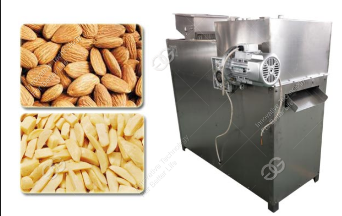 Multi-purpose Nut Kernels Strip Cutting Machine|Almond Badam Slivering ...