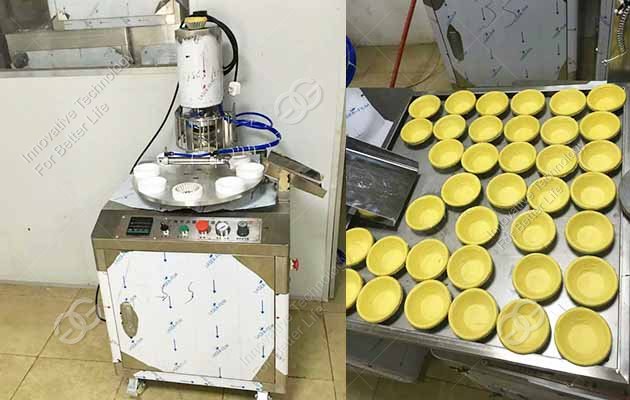Egg Tart Forming Machine|Tartlet Press Machine