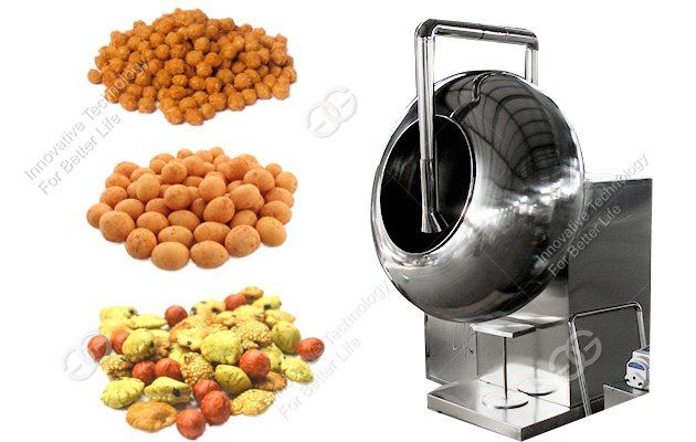 Coated Nuts Machine|Peanut Coating Machine|Caramelized Peanut Machine